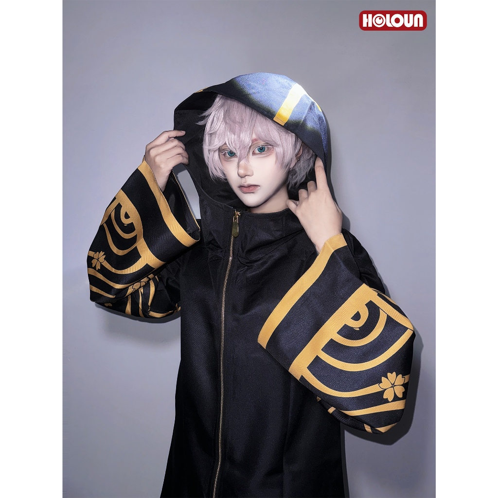 HOLOUN Brahman Kawaragi Senju Cosplay Anime Costume Jacket Coat ...