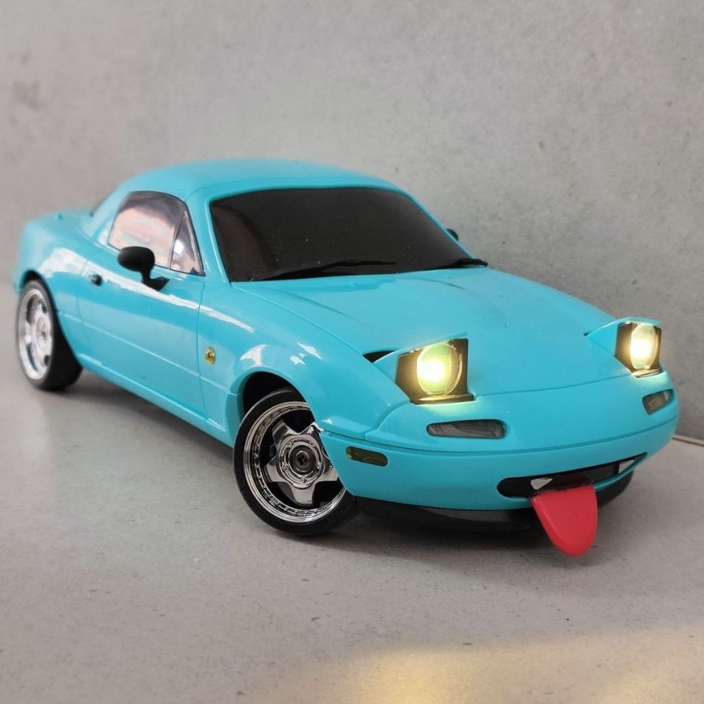 LDRC LD1804 1804 1/18 RC Car 2.4G 2WD ESP Full-Scale LED Lights with ...