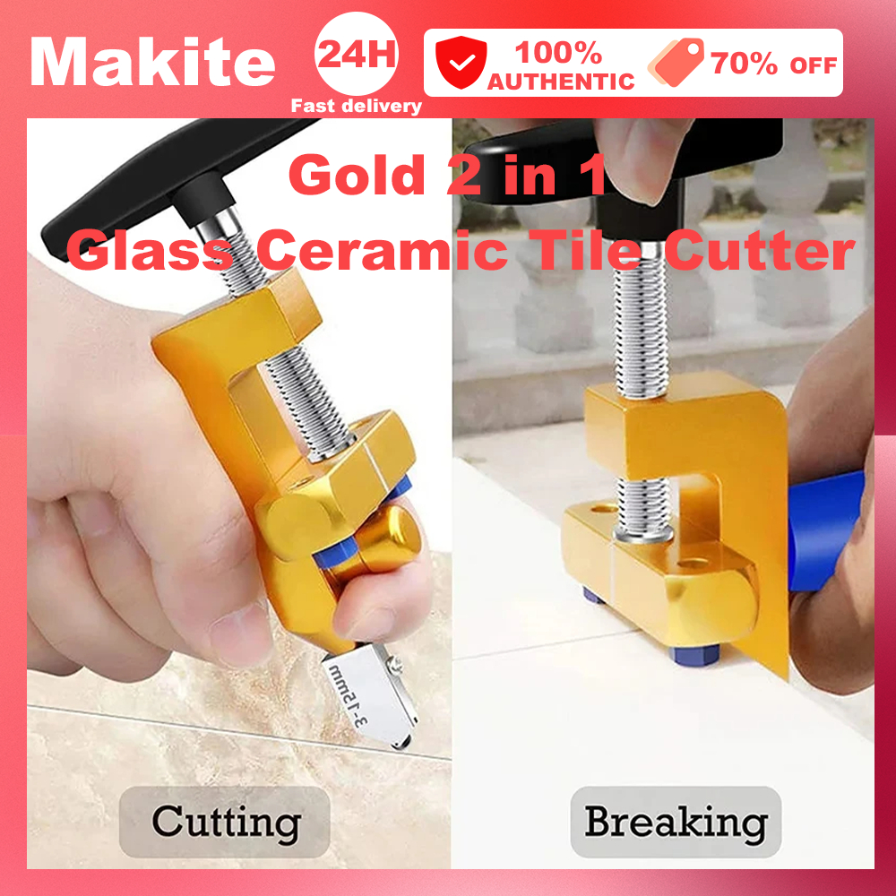 2 in 1 Ceramic Cutter Glass Tile Breaker Knife Ceramic Cutter Glass ...