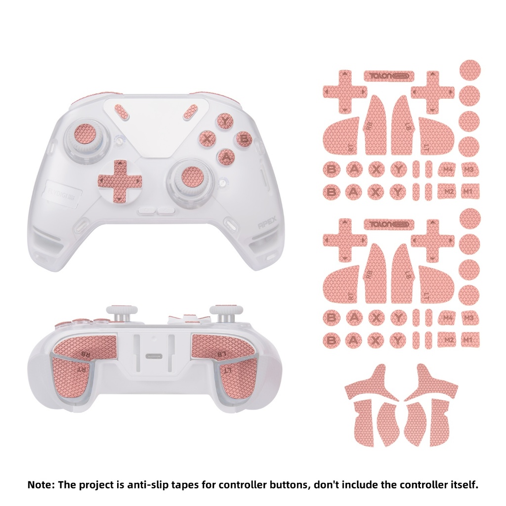 Pink TALONGAMES Controller Buttons Sticker Triggers Sticker Tape For ...