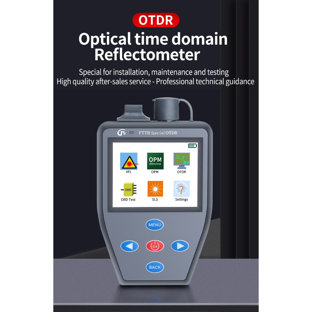 FTTH S310N Active Fiber OTDR Handheld Mini with Optical Power Meter ...