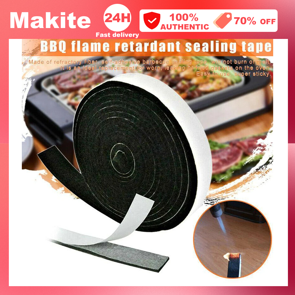 1Roll High Heat Barbecue Smoker Gasket BBQ Door Lid Grill Seal Self ...