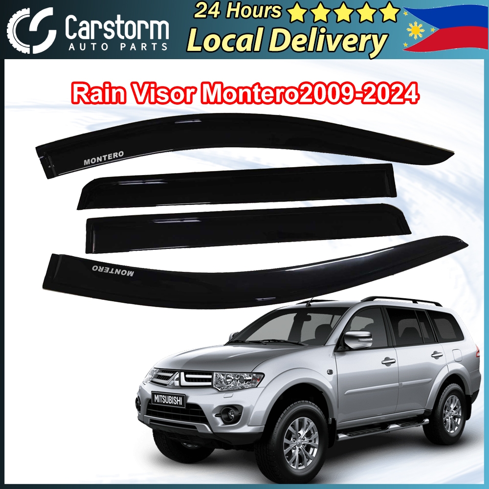 Carstorm 4Pcs Car Window Visor Vent Shade Deflector Sun/Rain for Car ...