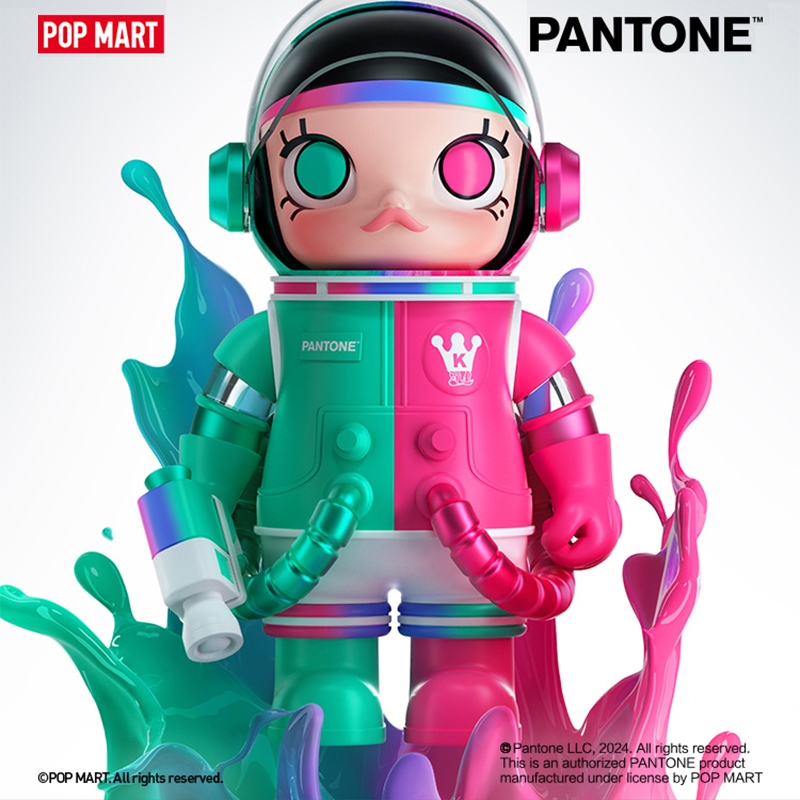 Authentic POP MART MEGA SPACE MOLLY 1000% Pantone Figure | Shopee ...