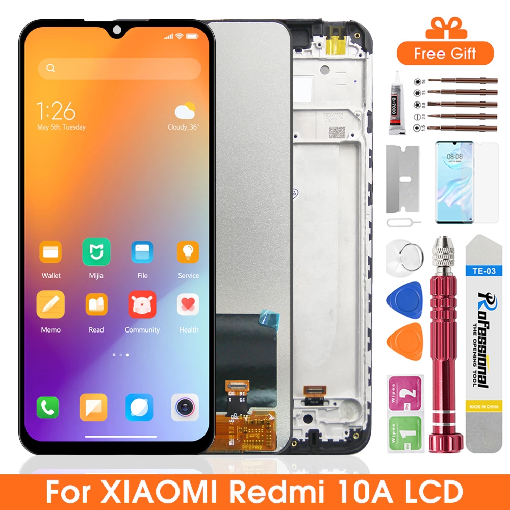 For Xiaomi Redmi 10/10C/10A/10X LCD Display Replacement Digitizer ...