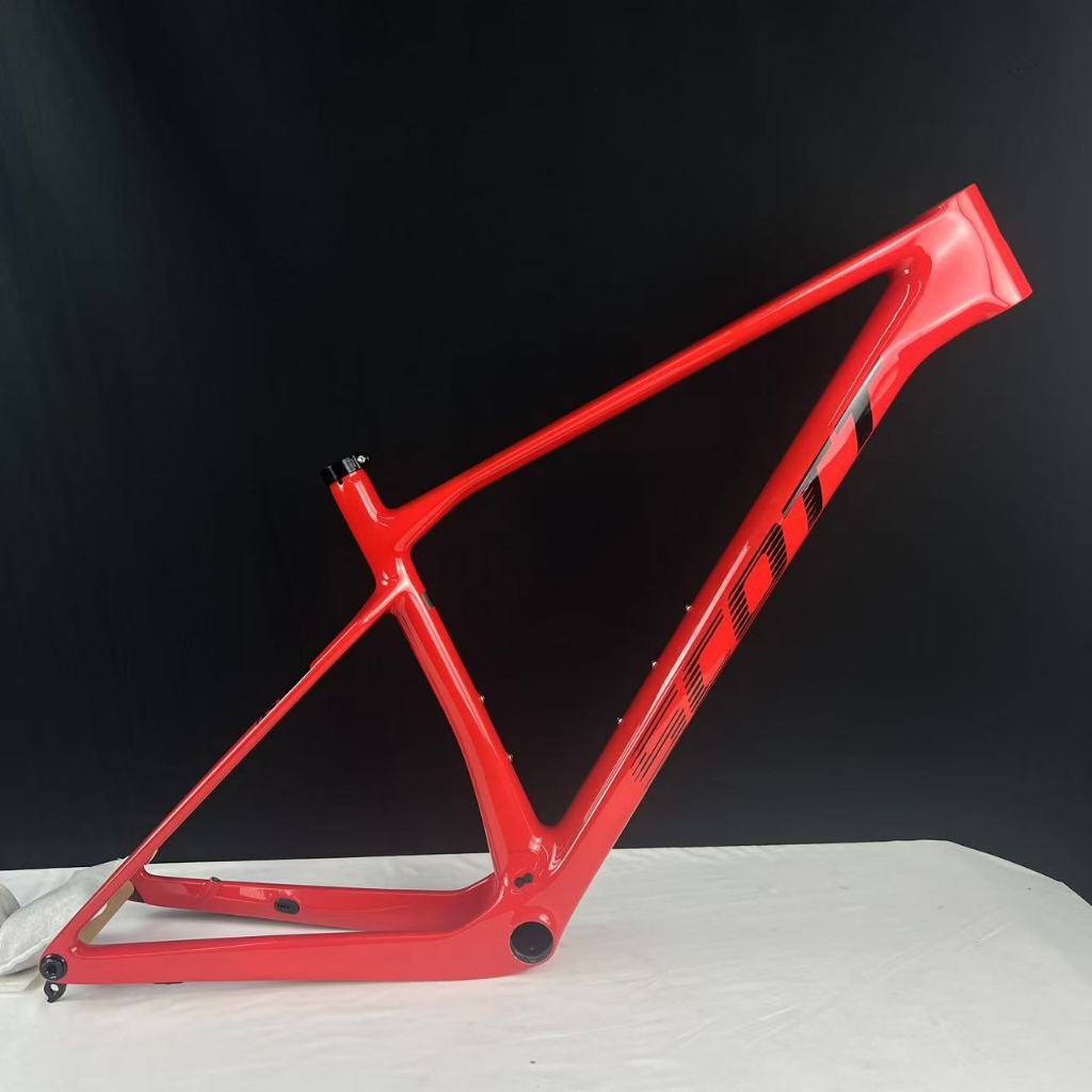 new scott HT Race XC Hardtail Full Carbon Frame 29ER boost 148mm Mountain Bike Frameset MTB on ...