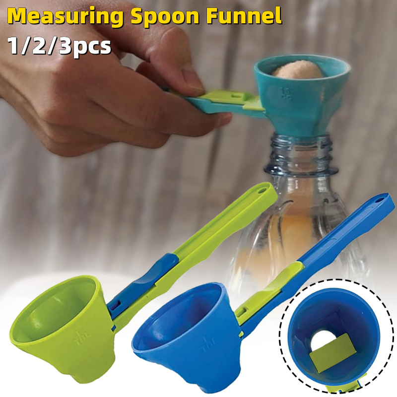 (Local Seller) Coffee Measuring Spoon Funnel With Longer Handle Protein ...