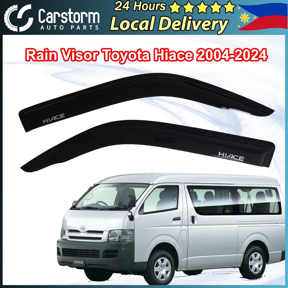 Carstorm Car Window Visor Vent Shade Deflector Sun/Rain for Rain Visor ...