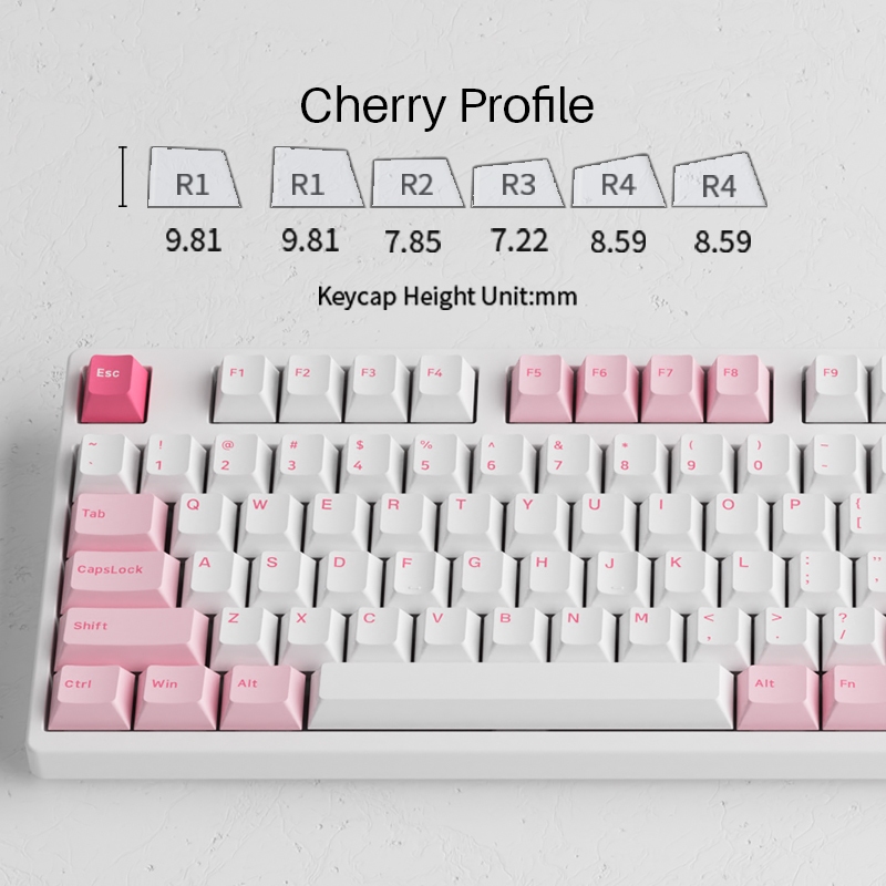 Akko Prunus Lannesiana 3108RF Wireless Mechanical Keyboard, Full-size ...