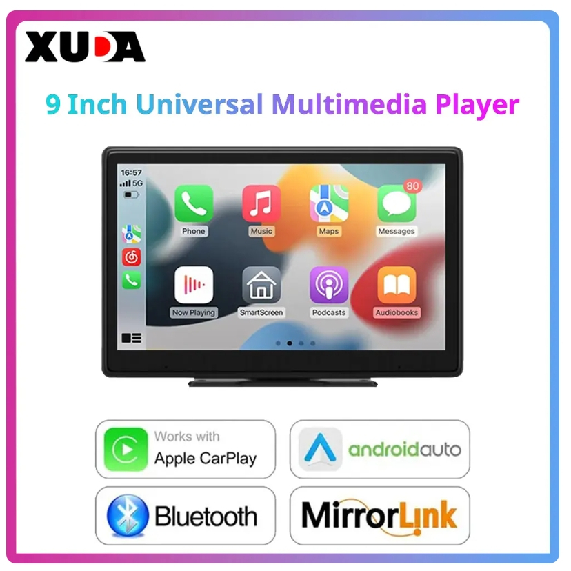 XUDA 9 Inch Universal Car Radio Multimedia Video Player Wireless ...