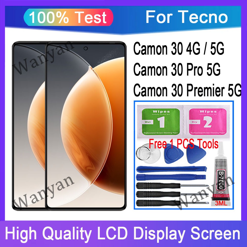 OEM For AMOLED TFT Tecno Camon 30 4G 5G Camon 30 Pro 5G Camon 30 ...
