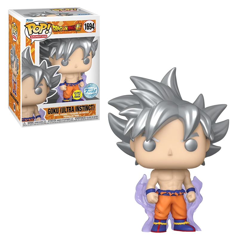 Funko POP Toys Dragon Ball Cartoons Comics GOKU (ULTRA INSTINGT) 4.3 ...
