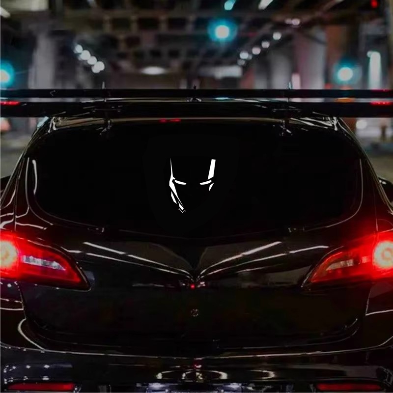Iron-Man Stickers Car Reflective Venom Car Stickers Motorcycle Helmet ...