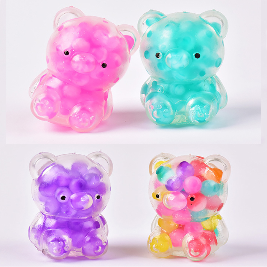 Stress Relief Balls for Kids Antistress Bear Sensory Fidget Ball ...
