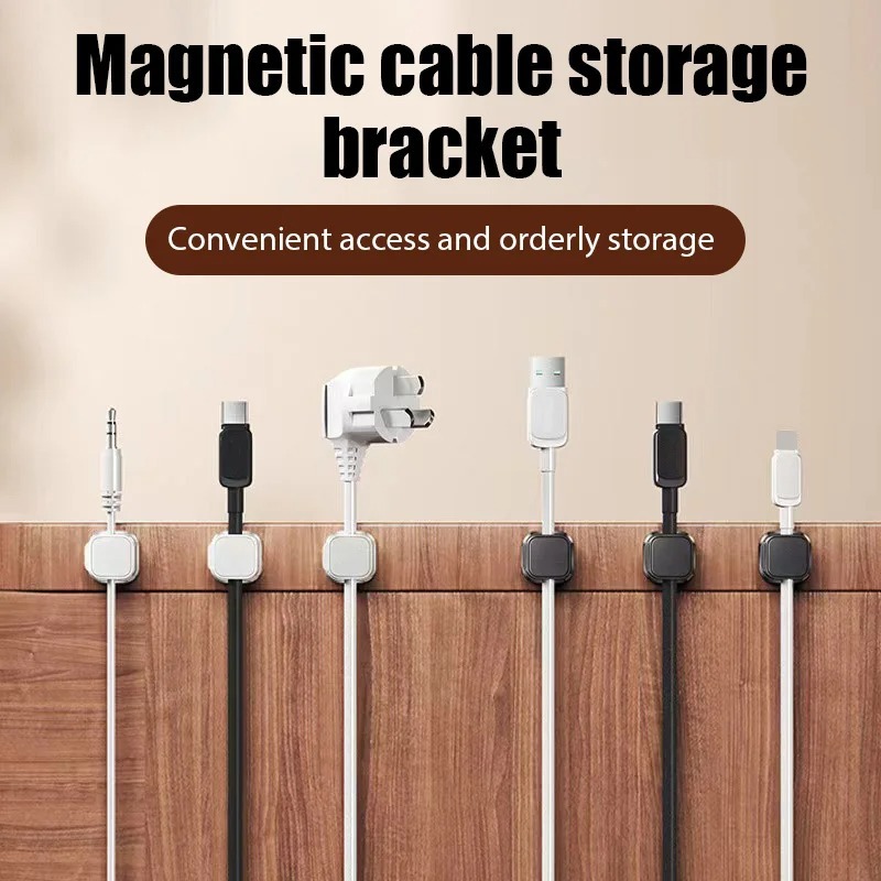 Holder Adhesive Wire Keeper Cord Cable Magnetic Cable Clip Charging ...