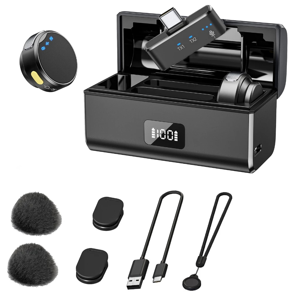 M9 Magnetic Microphone Button Microphone Mini Microphone Smart Noise ...