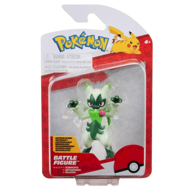 Pokémon 7.5cm Floragato Battle Figure | Shopee Philippines