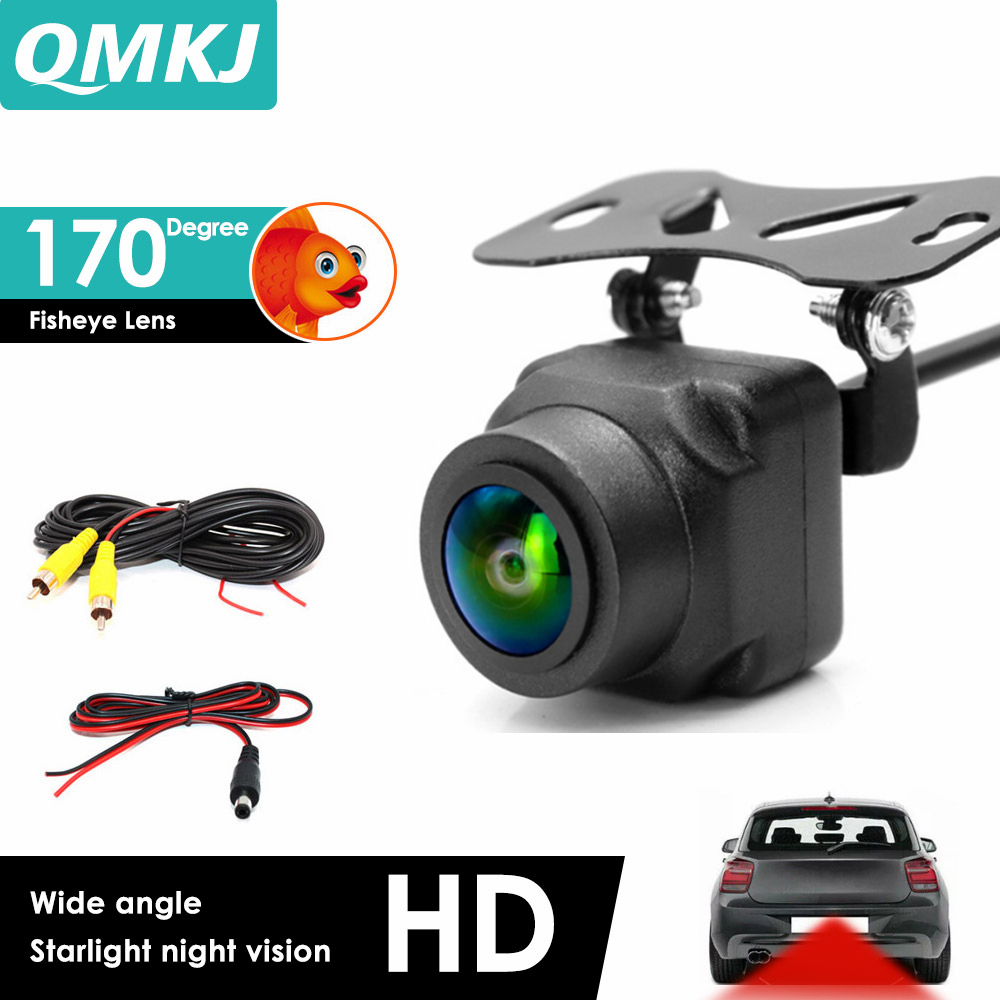 CCD Vehicle Rear View Camera Car Reverse Black Fisheye Lens Night ...