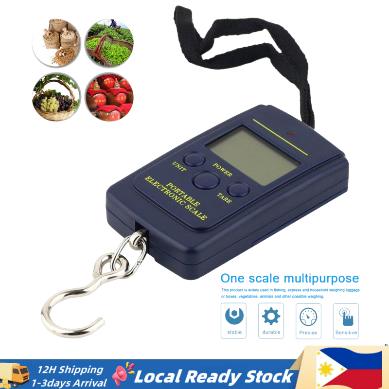 (Local Seller) Mini Digital Scales 40kg x 10g Electronic Weighing Scale ...