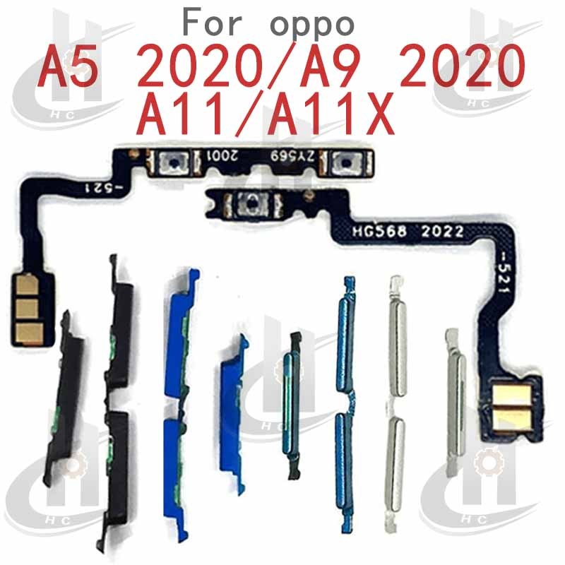 For OPPO A5 2020 A9 2020 A11 A11X Power Volume Side Button Flex Cable ...