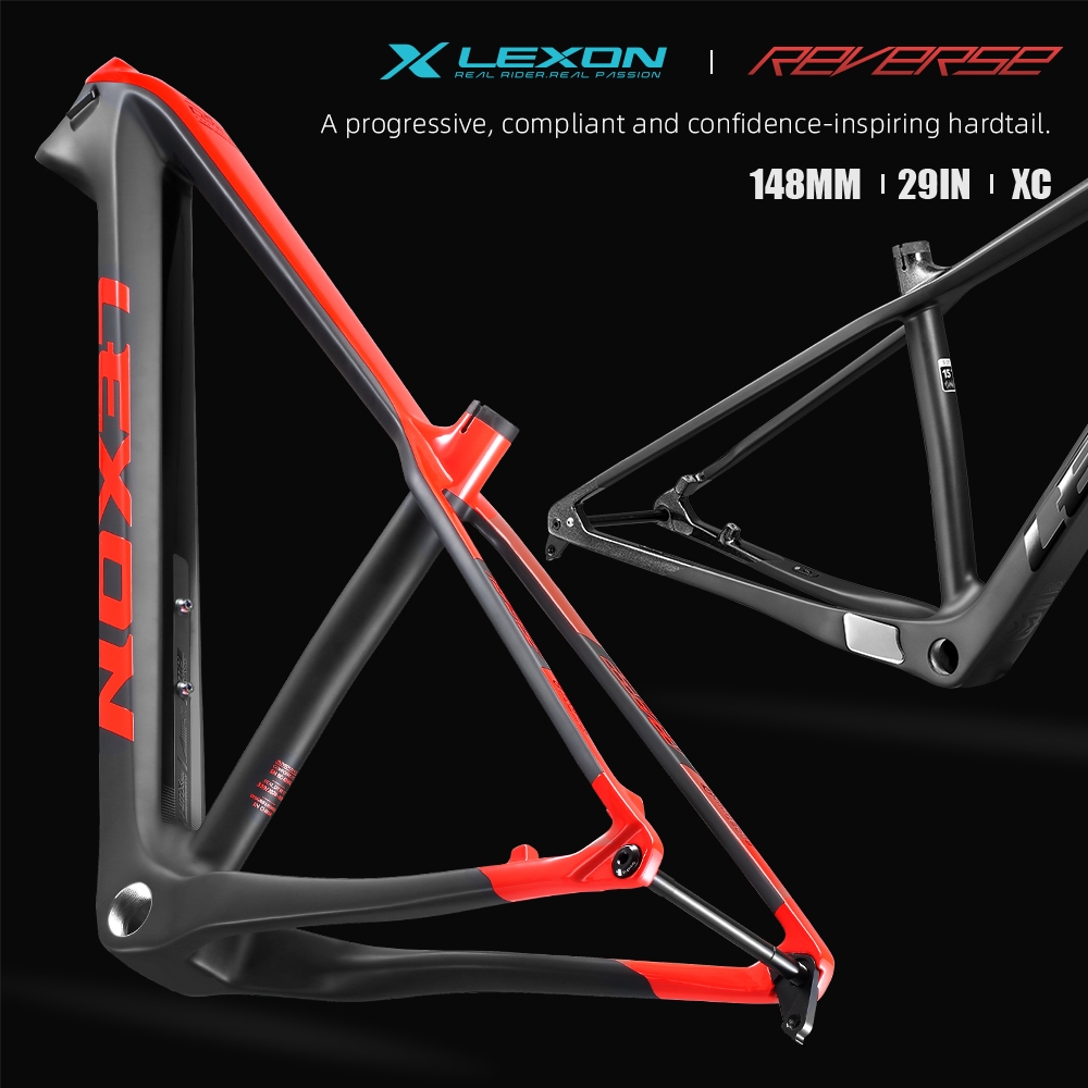 2025 Lexon Carbon MTB Frame 29er XC Frame Cross Country Mountain Bike ...