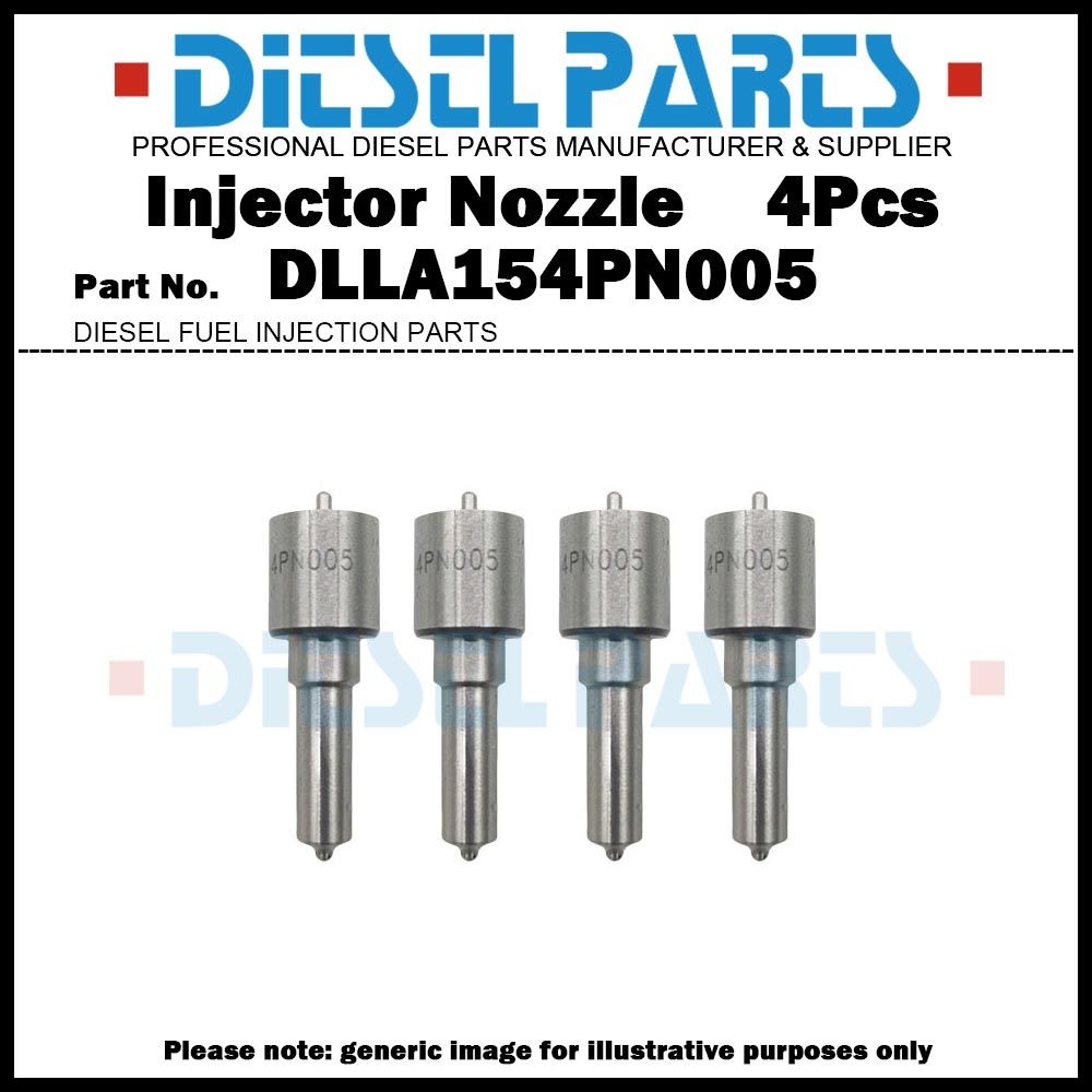 4Pcs Diesel Fuel Injector Nozzle Tips DLLA154PN005 NP-DLLA154PN005 for ...