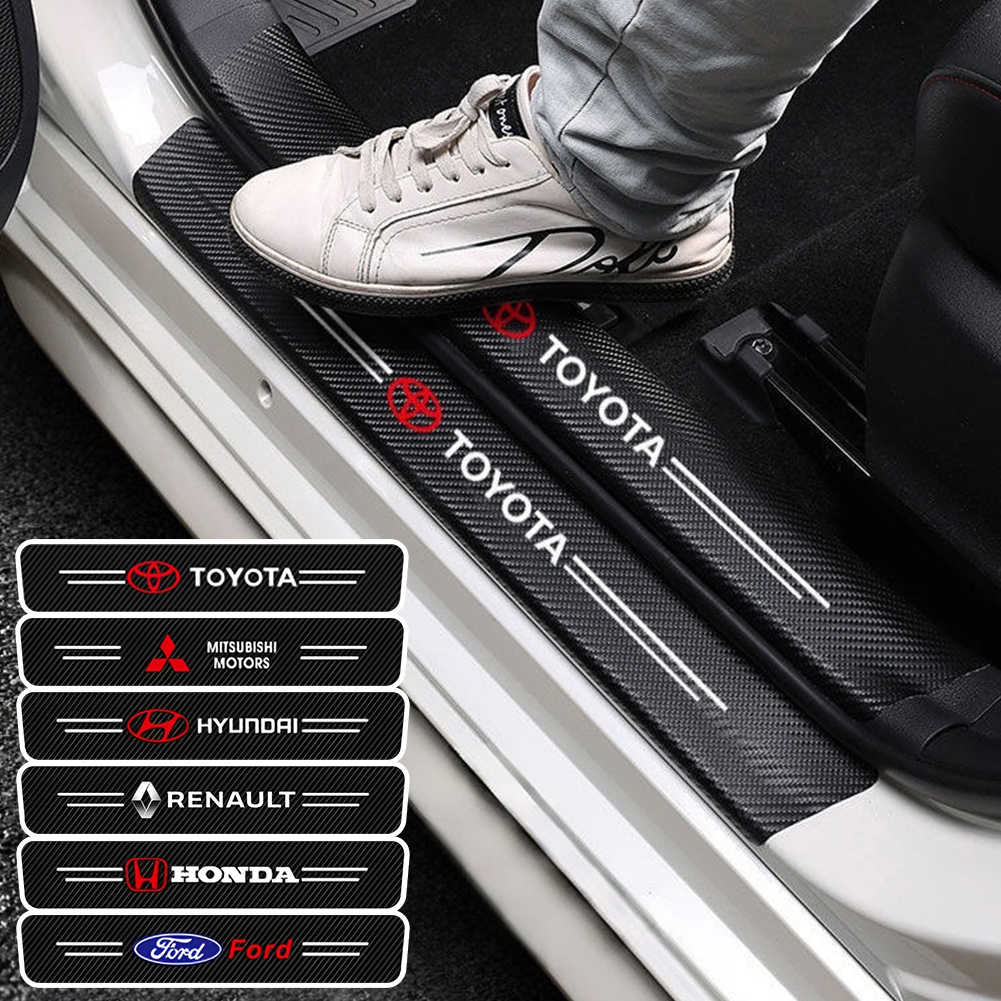 Car Door Threshold Sill Sticker Waterproof Sticker Trunk Protection ...