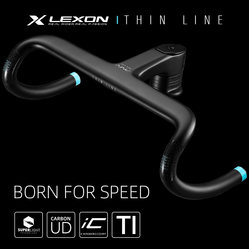 2023 LEXON Carbon Road Integrated Handlebar Supported Full Inner Cable ...