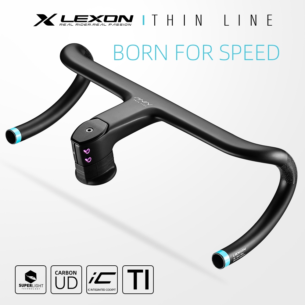 2024 LEXON Carbon Road Integrated Handlebar Supported Full Inner Cable ...