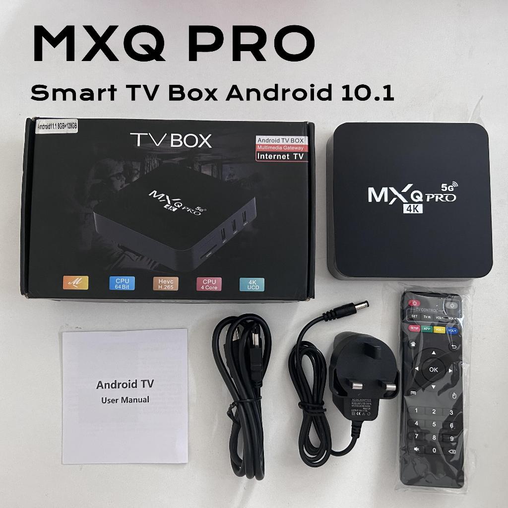 MXQ Pro 5g 4K smart TV box 16GB / 256gb WiFi Android 11.1 HD TV box ...