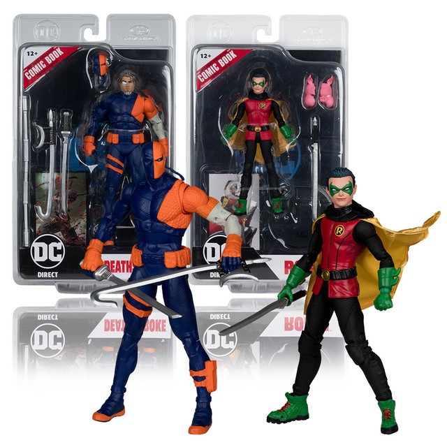 McFarlane Toys Deathstroke Robin Platinum Edition DC Multiverse 7-Inch ...