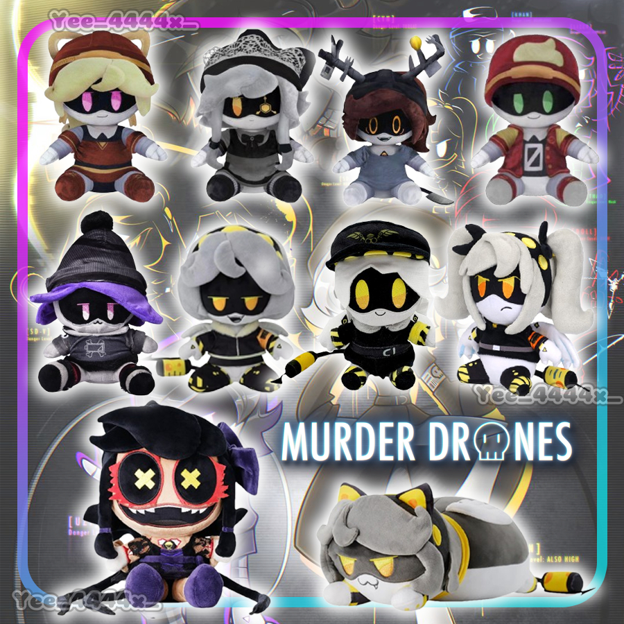 Murder Drones Plush Toys Game peripheral plush dolls UZI plush/Cyn ...