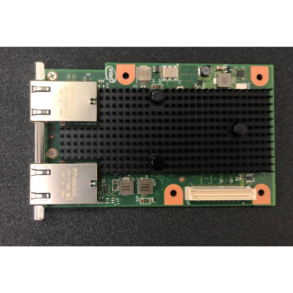 INTEL X557-T2 DUAL PORT 10GB RJ45 NETWORK CONNECTION MEZZANINE CARD OCP ...