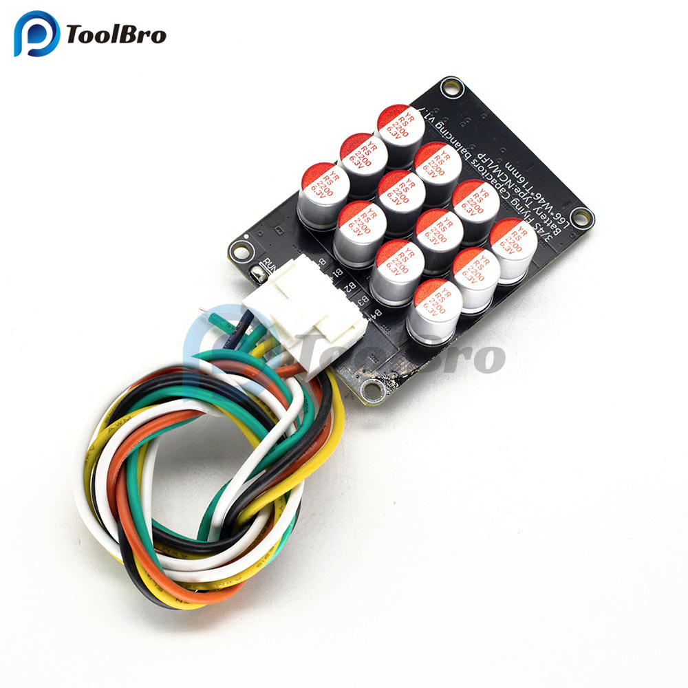 4S 5A Battery Active Equalizer BMS Balancer Lipo Li-ion LFP LiFePO4 Lithium Battery Balance ...