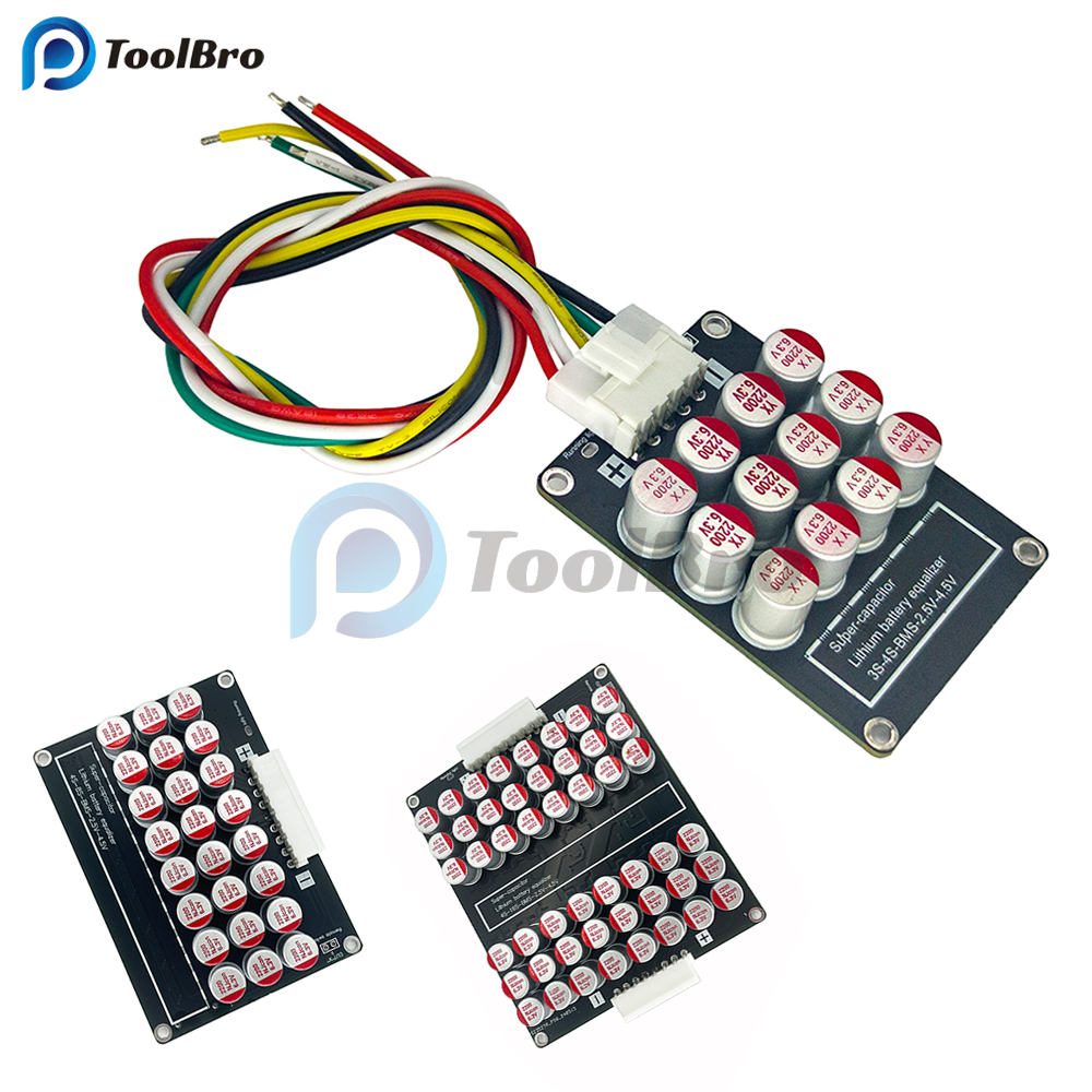 4S 8S 16S 5.5A Lithium Battery Equalizer Active Balancer Li-Ion Lifepo4 ...