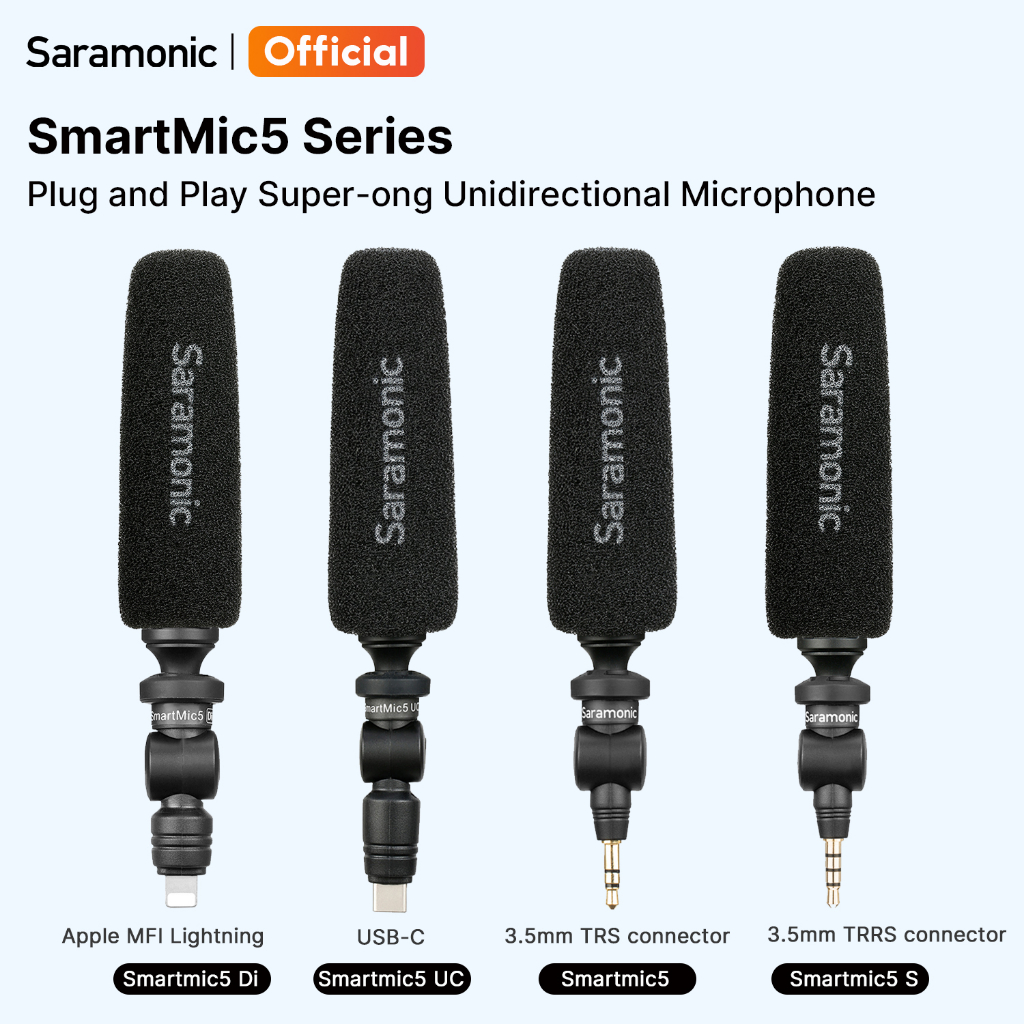 Saramonic SmartMic5 Mini Plug Play Wireless Condenser Microphone for PC ...