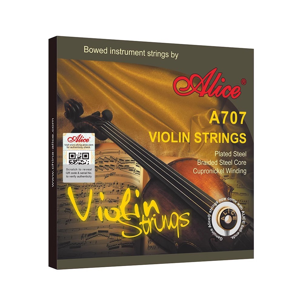 Alice A707 Alice Violin Strings Professional-Grade Performance Set ...