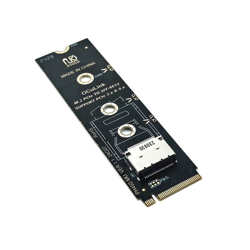 Ngff M.2 Mkey Nvme PCIe Oculink SFF-8611 SFF-8612 4i 492MU SSD HDD PC ...