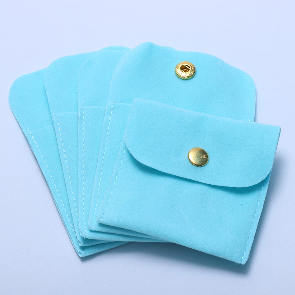 1PCS Microfiber velvet bundle pocket drawstring jewelry packaging bag ...
