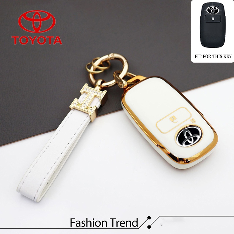 Toyota Car Remote Key Case Holder Keychain Compatible With Toyota Raize ...