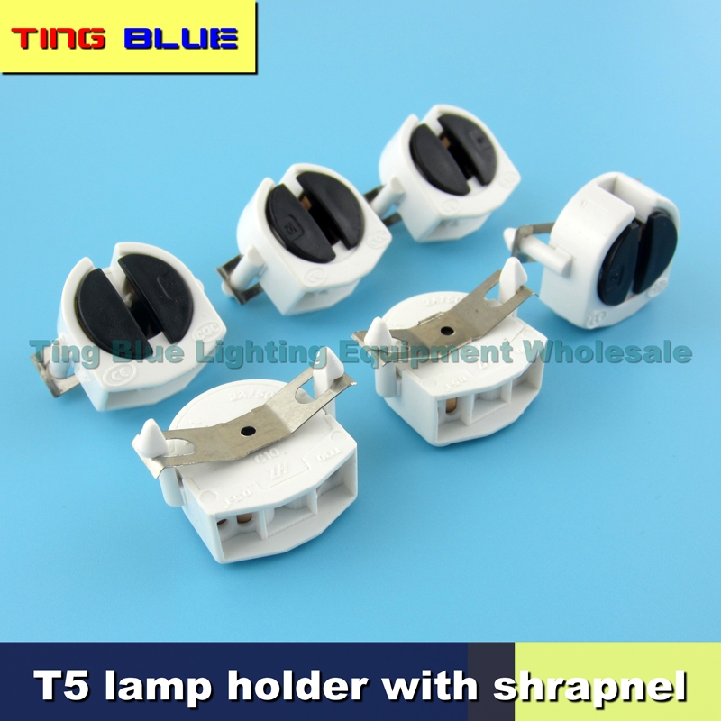 [12pcs] T5 Lamp Holder LED Lamp Holder Fluorescent Lamp Holder Card ...