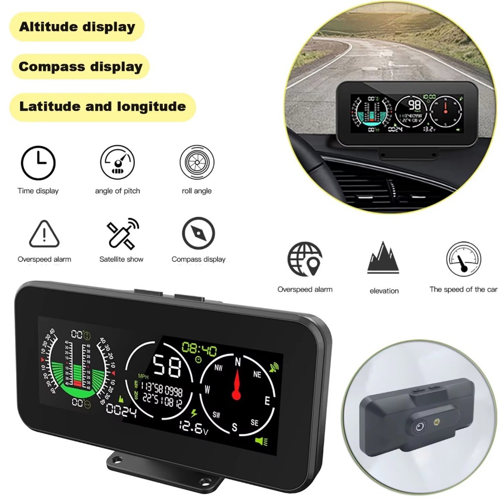 M60 Digital Speed Slope Meter Inclinometer M50 With GPS Speedometer ...