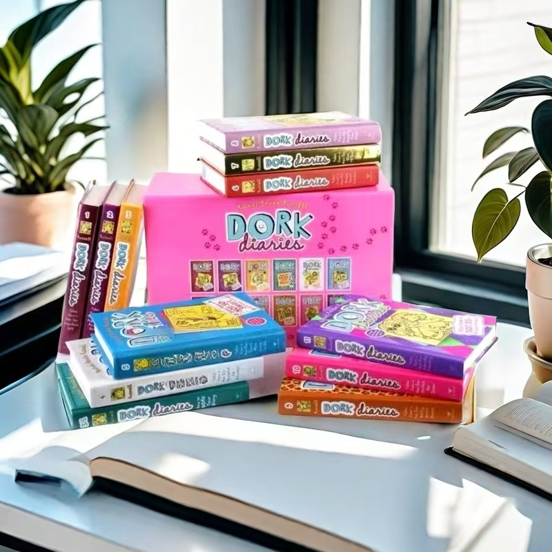 Female version of the little kid’s diary gift box version Dork Diaries ...
