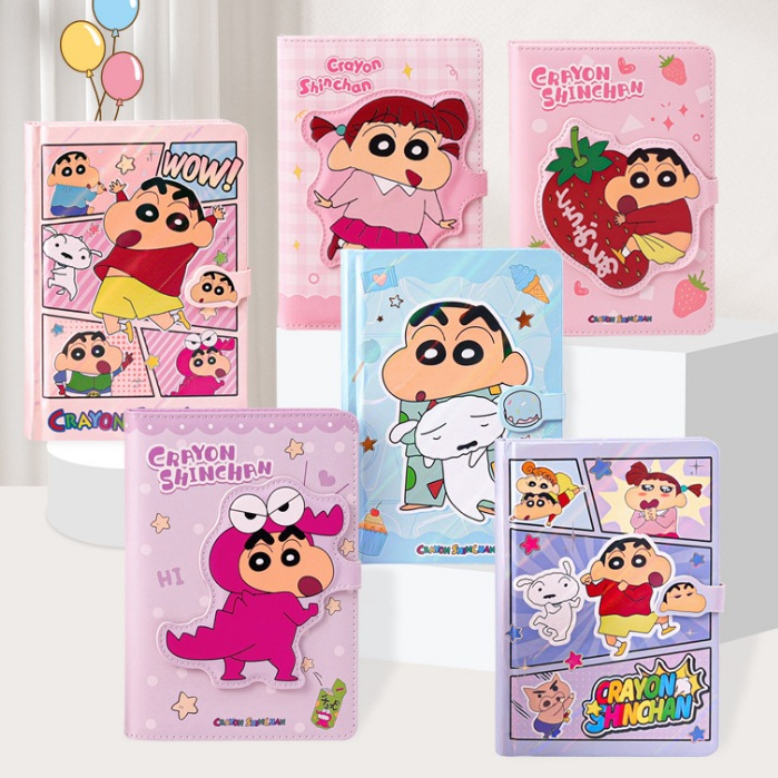 High-value Notebook Crayon Shin-Chan Magnetic Handbook Creative Student ...