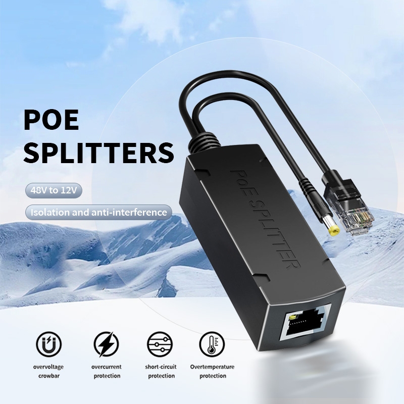 Poe Separator 48V to 12V Outdoor 24V Network Cable POE Power Supply Module | Shopee Philippines
