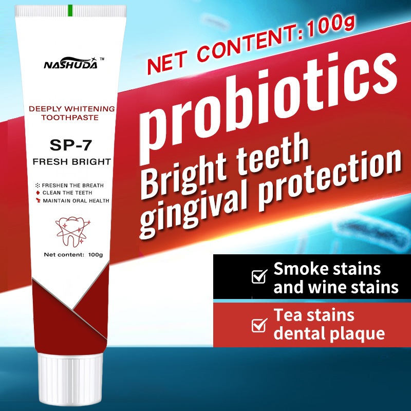 Sp-7 Sp-8 probiotic toothpaste, contribute to Remove yellow teeth ...