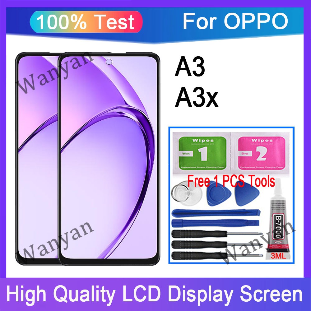 OEM For OPPO A3 A3x 4G 5G 2024 LCD Display Touch Screen Replacement ...