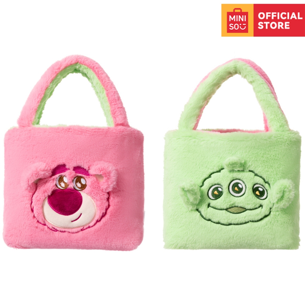 MINISO Plush Season Series Reversible Handbag Plush Cute Lotso ...