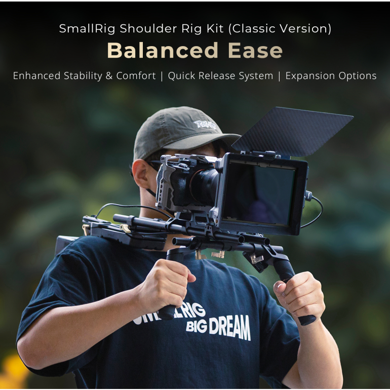 SmallRig Shoulder Rig Kit (Classic Version） 4480 | Shopee Philippines