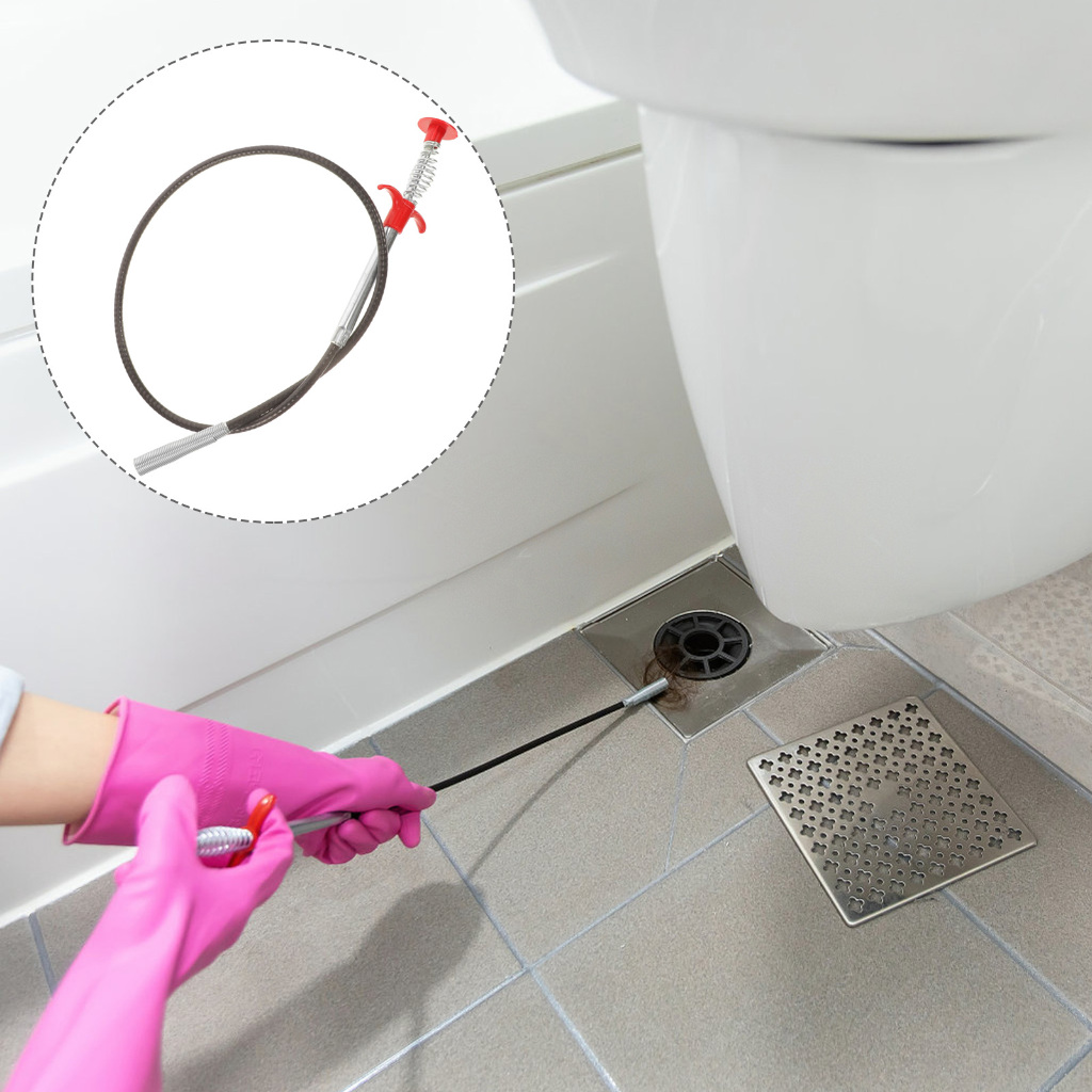 [READY STOCK] Clog Removing Picker Drain Hair Remover Tool Sewer ...